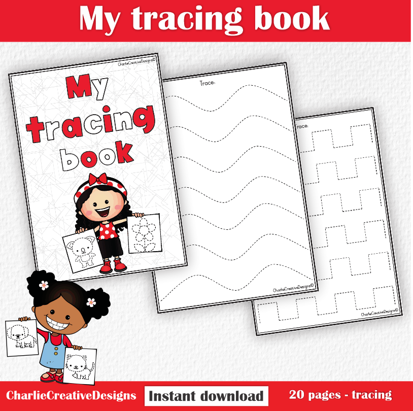 My tracing book – Charlie Creative Designs
