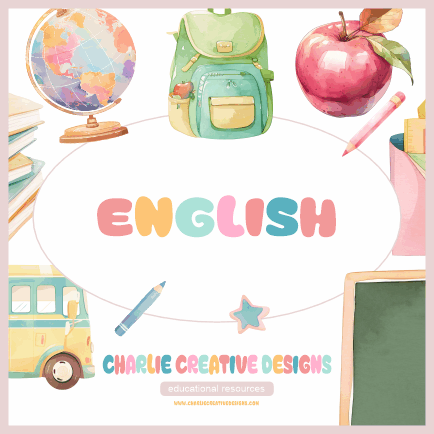 English – Charlie Creative Designs