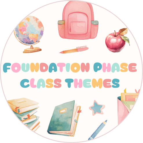 Foundation phase class themes – Charlie Creative Designs
