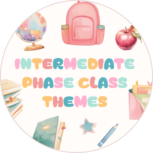 intermediate phase class themes – Charlie Creative Designs