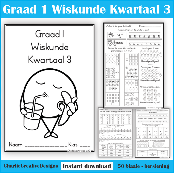 Graad 1 – Charlie Creative Designs