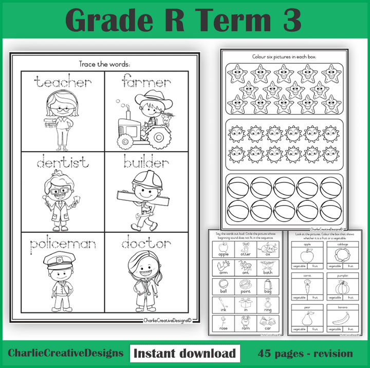 Grade R – Charlie Creative Designs