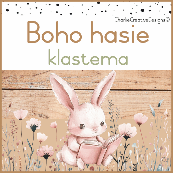 Boho hasie klastema – Charlie Creative Designs