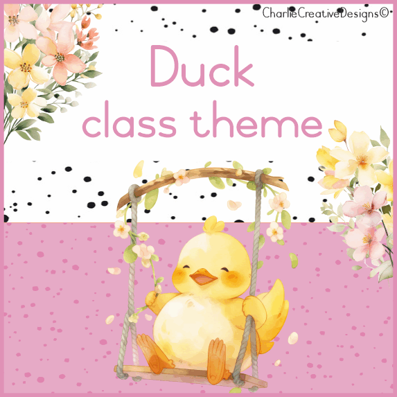 Duck classroom theme – Charlie Creative Designs