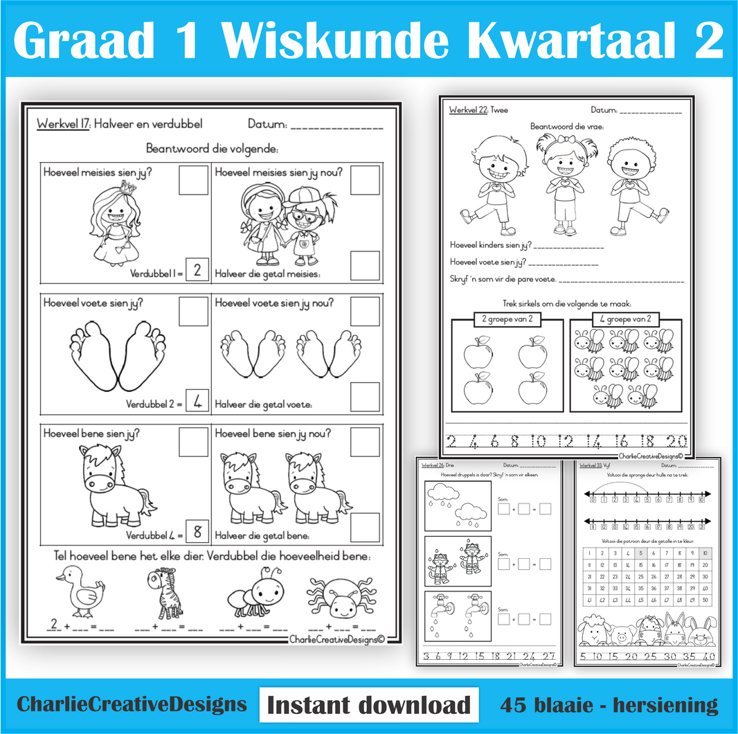 Graad 1 – Charlie Creative Designs