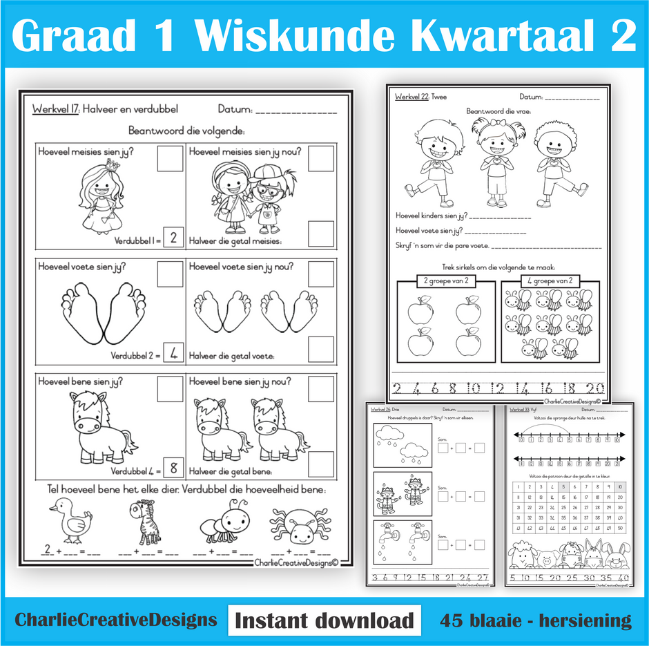 Graad 1 – Charlie Creative Designs