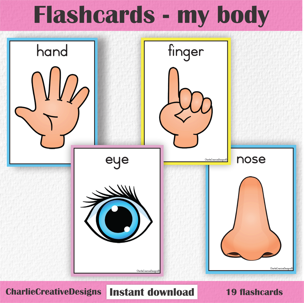 Flashcards – Charlie Creative Designs