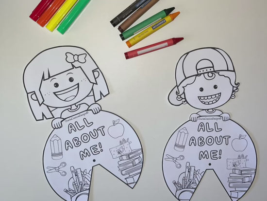 All about me - wheel – Charlie Creative Designs